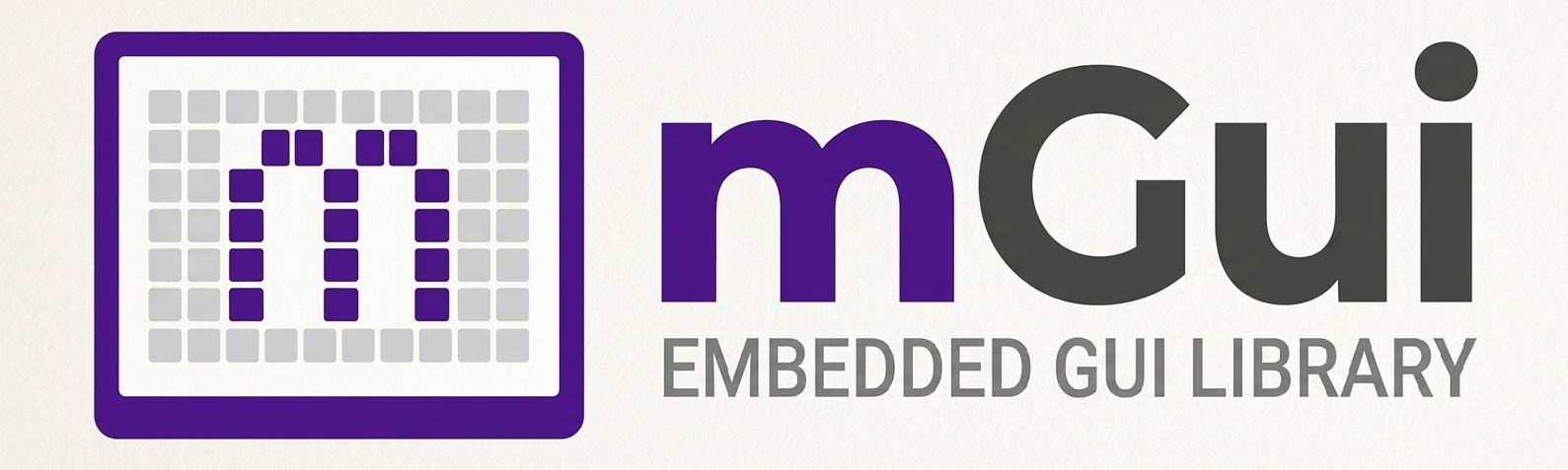 mGui - Embedded Gui Library